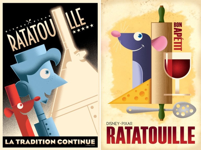 Tan-tastic Pixar posters this way… | Through The Looking Glass