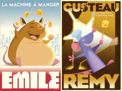 Tan-tastic Pixar posters this way… | Through The Looking Glass