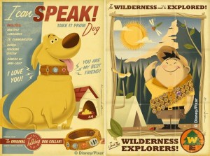 Tan-tastic Pixar posters this way… | Through The Looking Glass